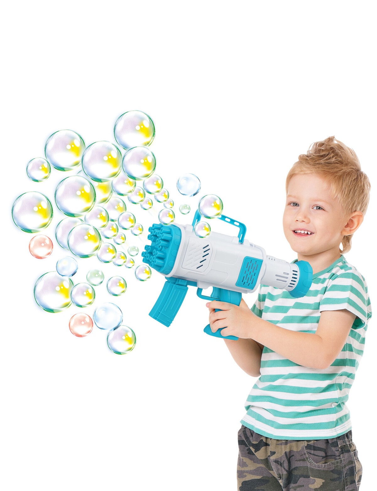 Bubbly's 24-Hole Cyclone Bubble Blower - Scooters & Outdoor Toys