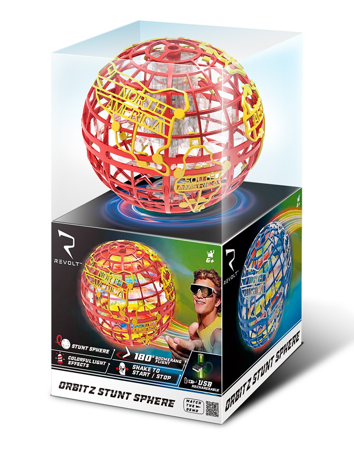 Revolt Orbiter Stunt Sphere, Assorted - Cars, Trucks & Remote Control
