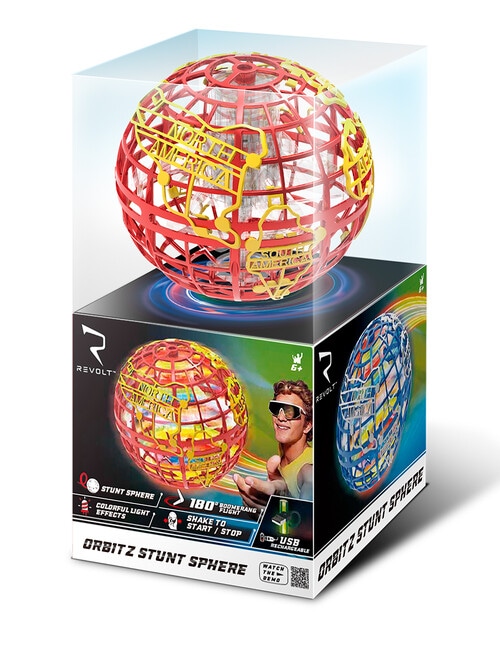 Revolt Orbiter Stunt Sphere, Assorted - Cars, Trucks & Remote Control