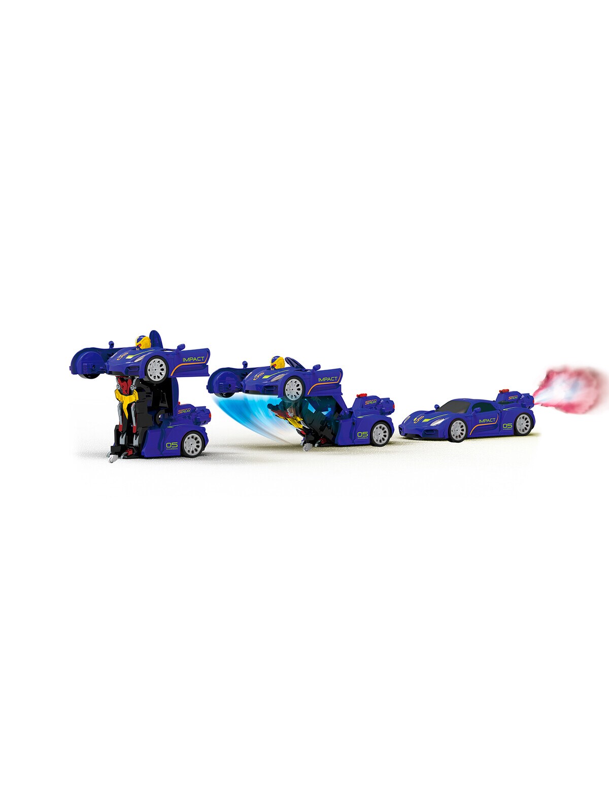Revolt Transforming Robot Racer, Assorted - Cars, Trucks & Remote Control
