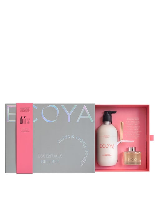 Ecoya Guava & Lychee Sorbet Essentials Gift Set - Gift Sets