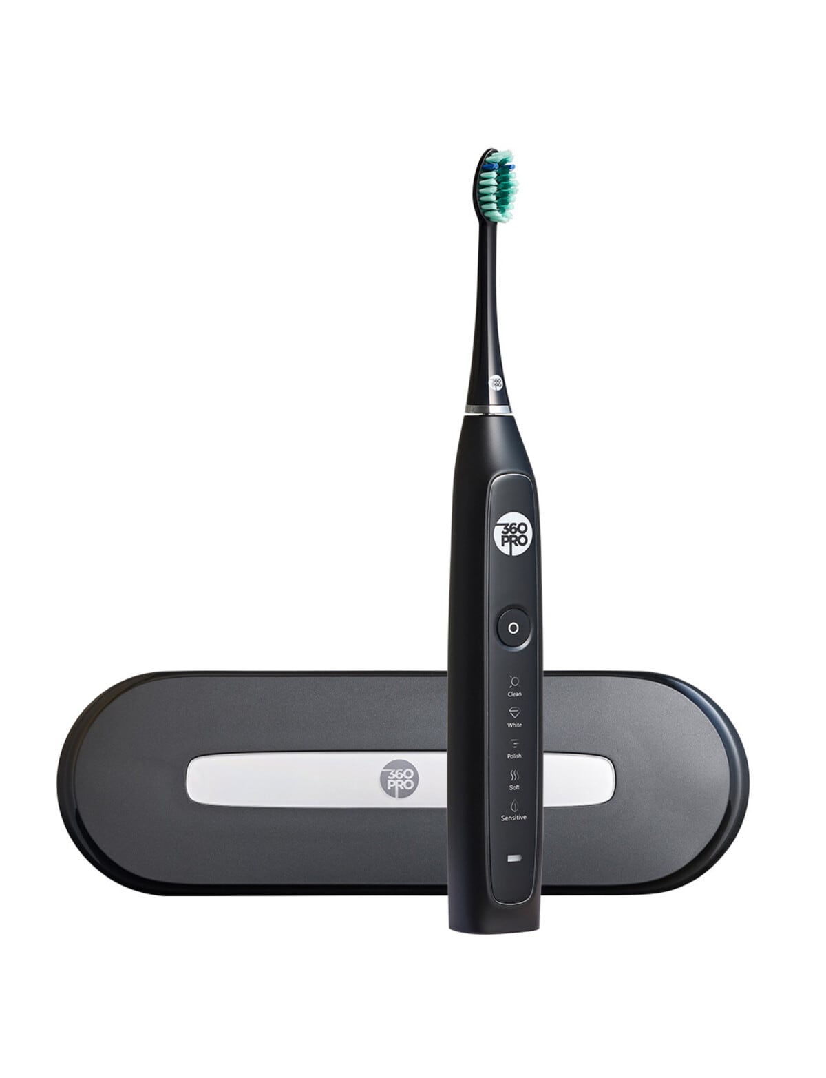 360PRO Evo Sonic Electric Toothbrush, Black, 360PROST073B - Electric ...