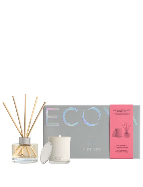 Ecoya Guava & Lychee Sorbet Mini Gift, Set - Gift Sets