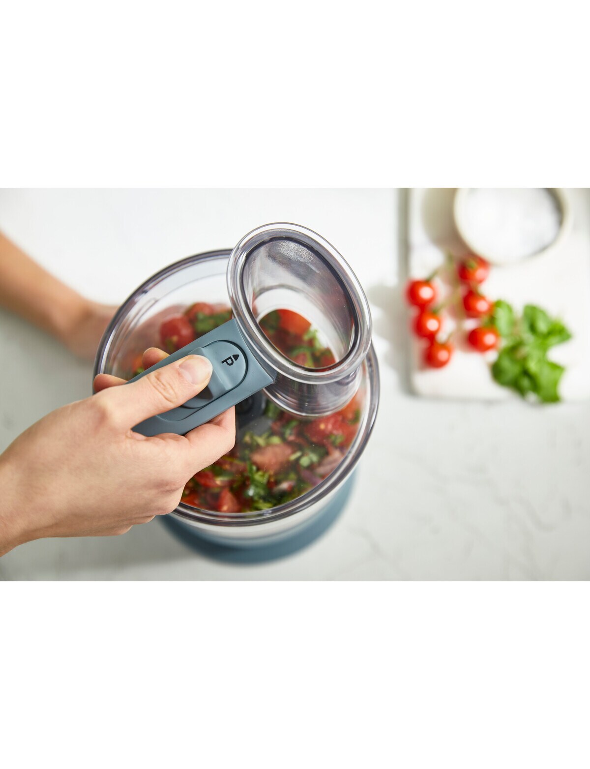 Kenwood MultiPro Go Food Processor, Storm Blue, FDP22130GY - Food ...