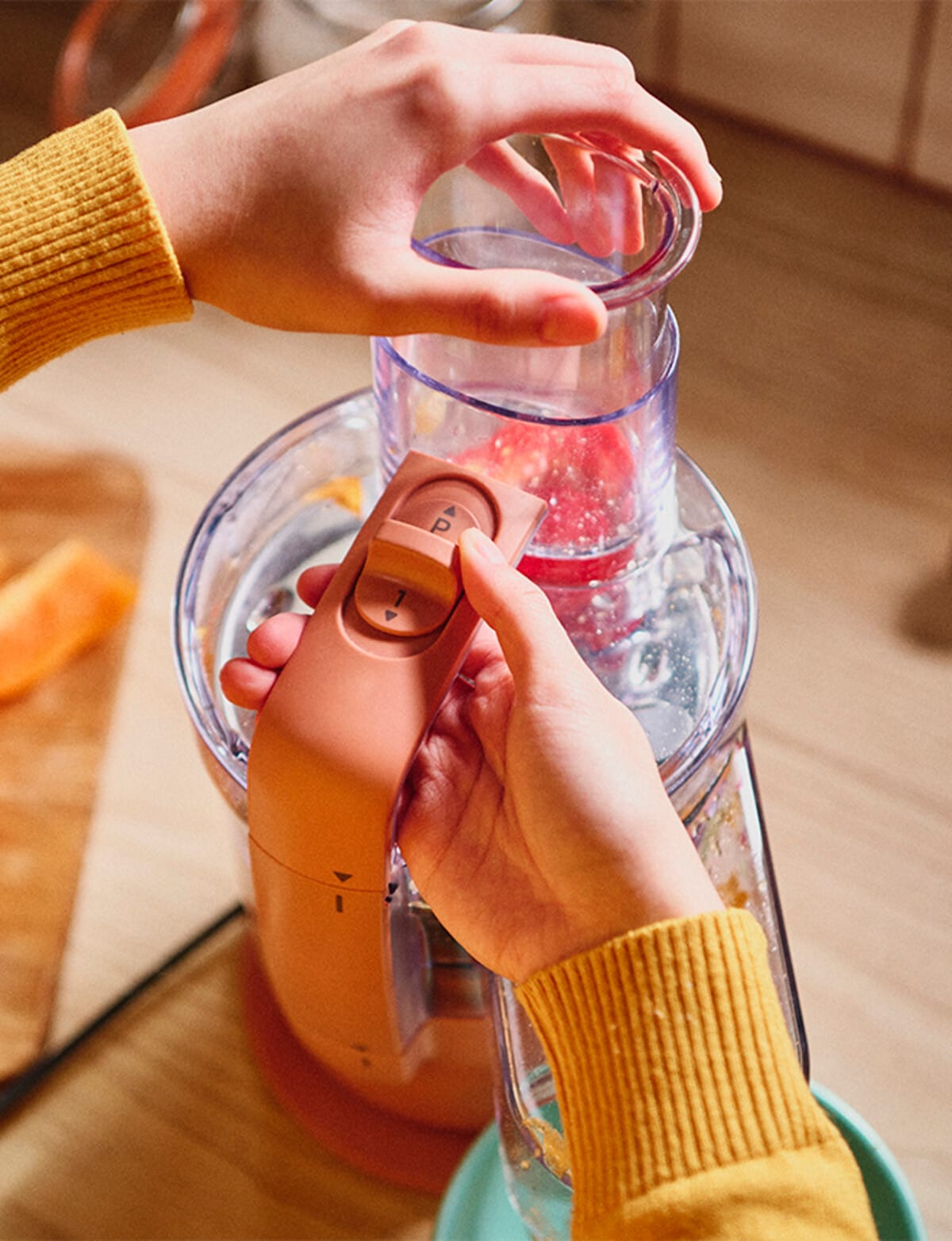 Kenwood MultiPro Go Food Processor, Clay Red, FDP2213RD - Food ...