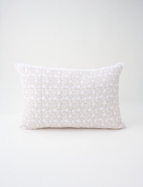 Kate Reed Monsoon Cushion, White - Duvet Covers & Co-ordinates