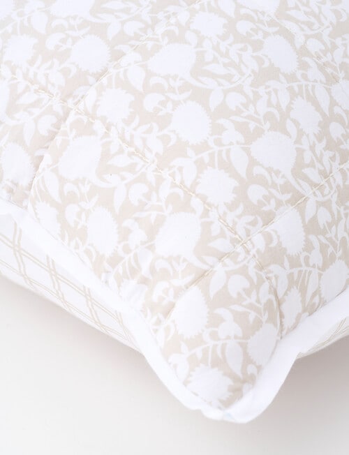 Kate Reed Monsoon Cushion, White - Duvet Covers & Co-ordinates