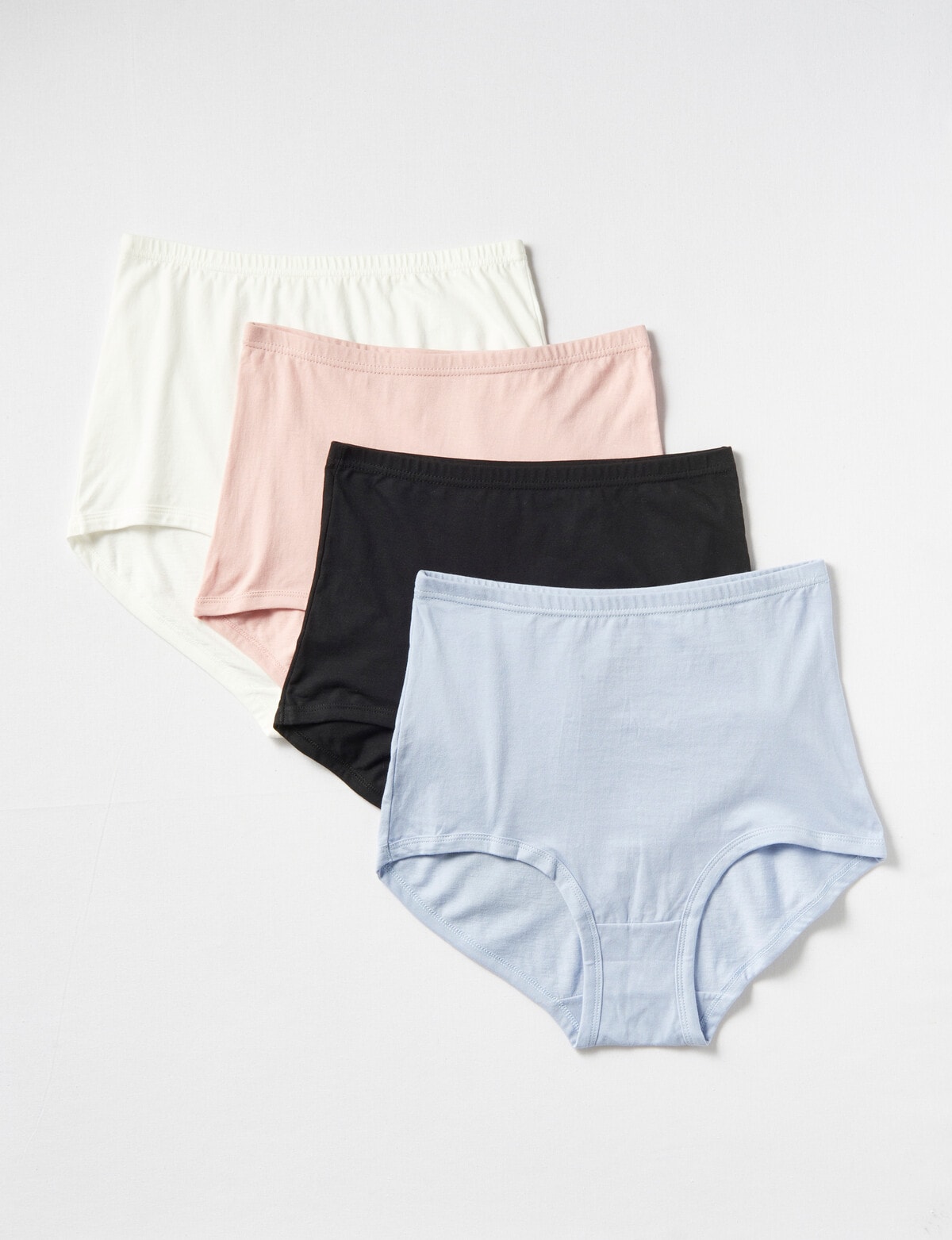 Lyric Sandra Cotton Maxi Full Briefs, 4-Pack - Briefs