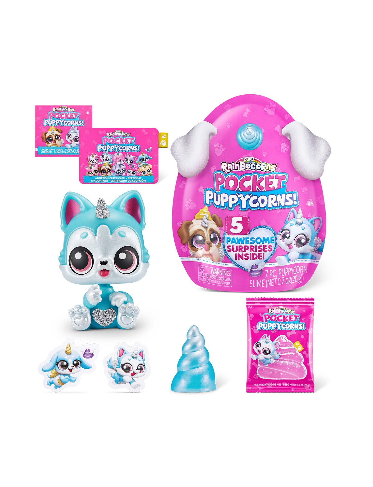 Rainbocorns Pocket Puppycorn Surprise, Series 2, 1-Pack, Assorted ...