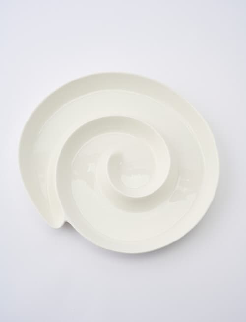 Amy Piper Merge Spiral Platter, 27cm - Serveware