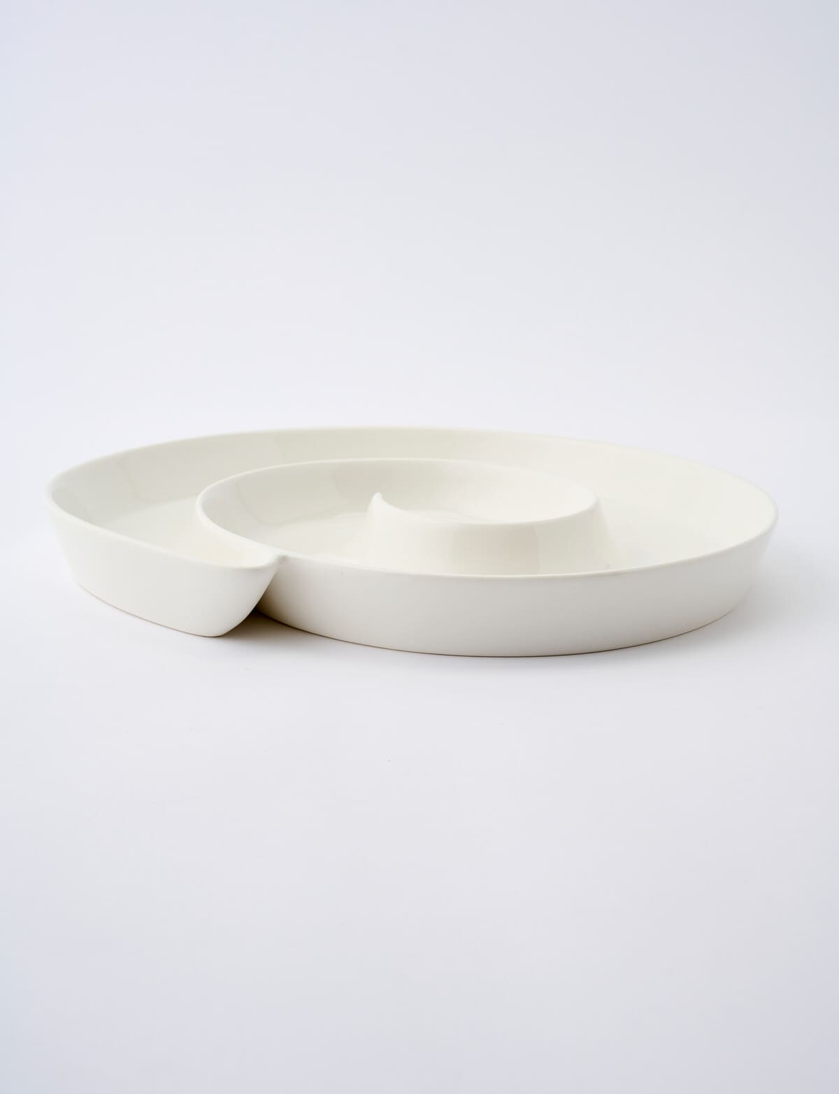 Amy Piper Merge Spiral Platter, 27cm - Serveware