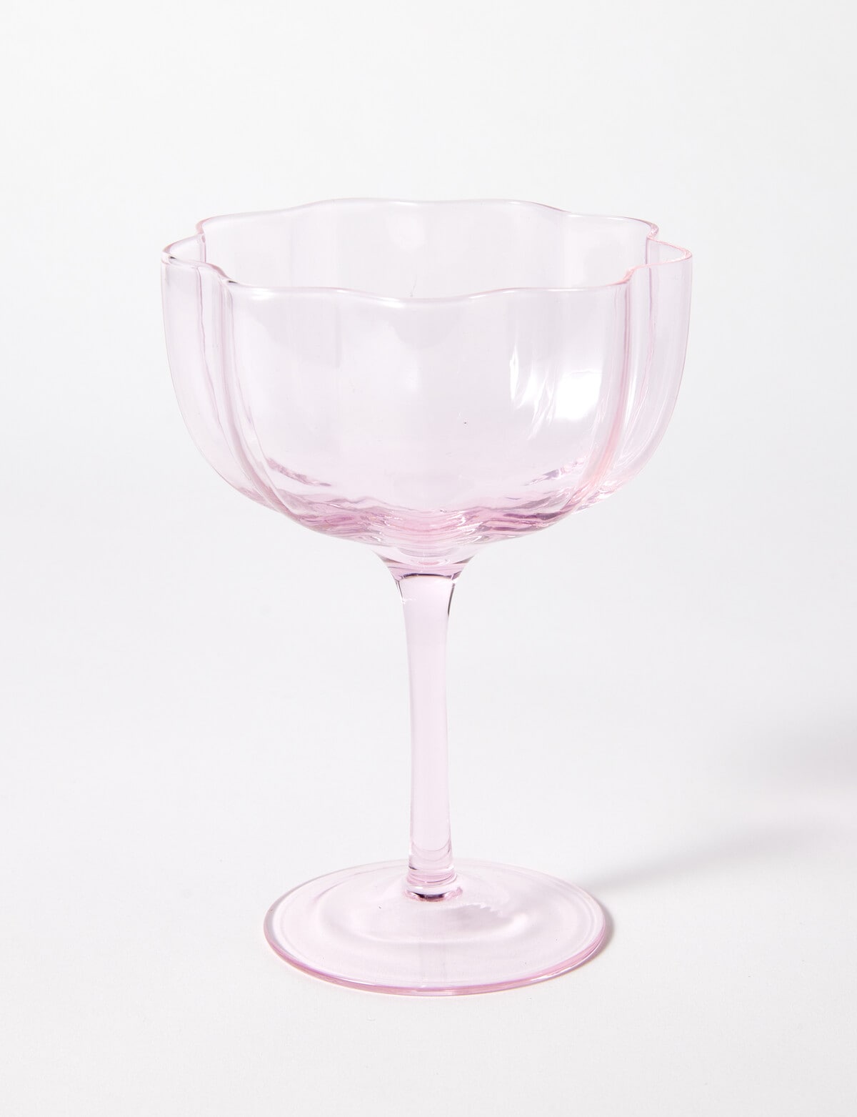CinCin Blossom Cocktail Glass, Pink, 250ml - Drinkware