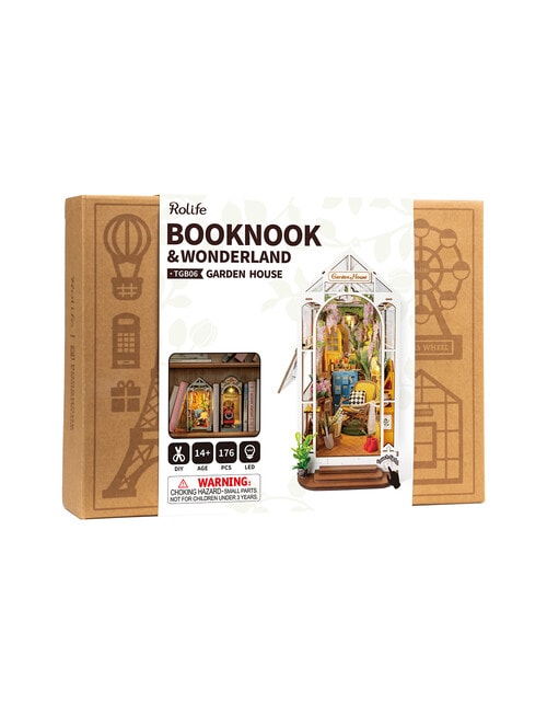 DIY Kits Miniature Book Nook, Flower House - Arts & Crafts