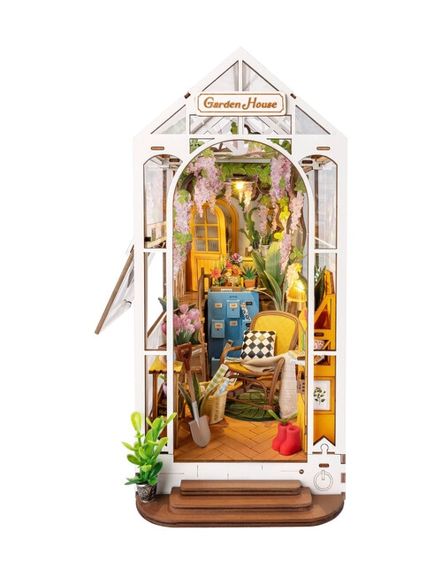 DIY Kits Miniature Book Nook, Flower House - Arts & Crafts