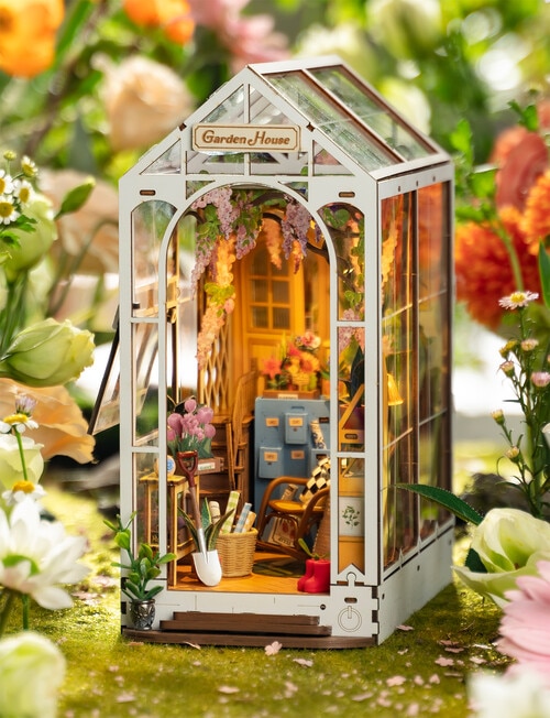 DIY Kits Miniature Book Nook, Flower House - Arts & Crafts