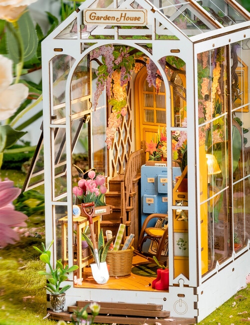 DIY Kits Miniature Book Nook, Flower House - Arts & Crafts