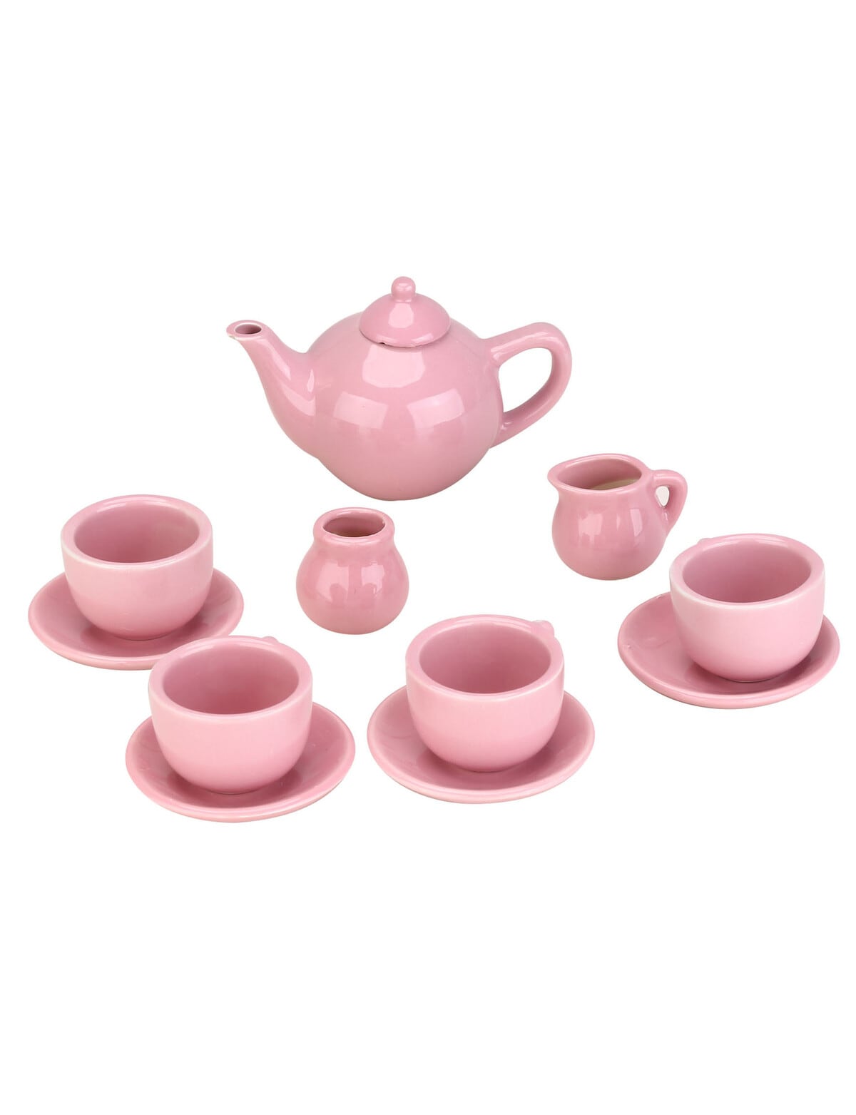 Roleplay Toy Tea Set, 12-Piece - Role Play & Dress Up