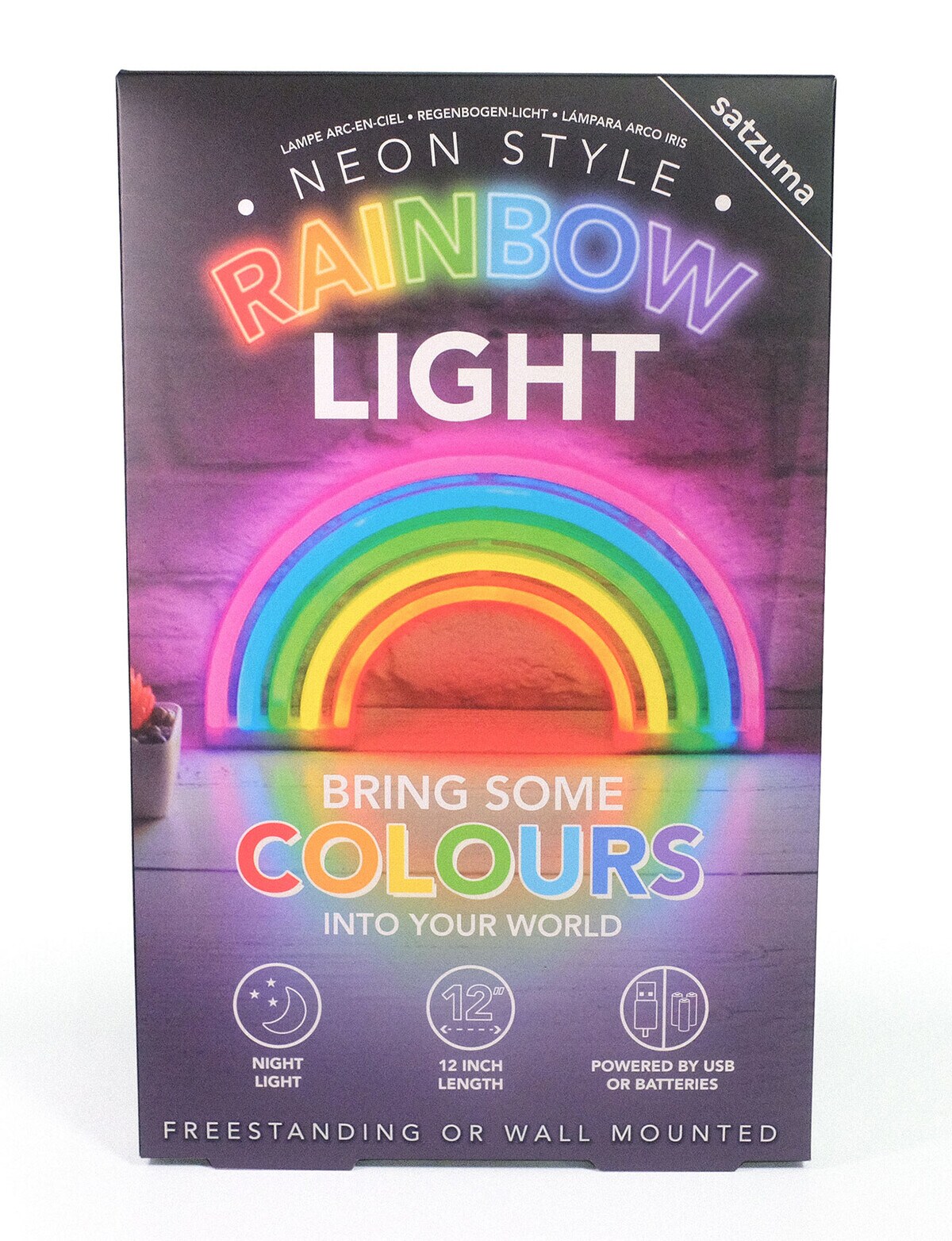 Satzuma Neon Rainbow Light - Other Toys