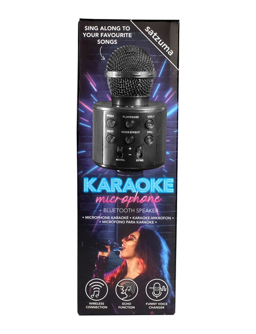 Satzuma Bluetooth Karaoke Mic - Other Toys