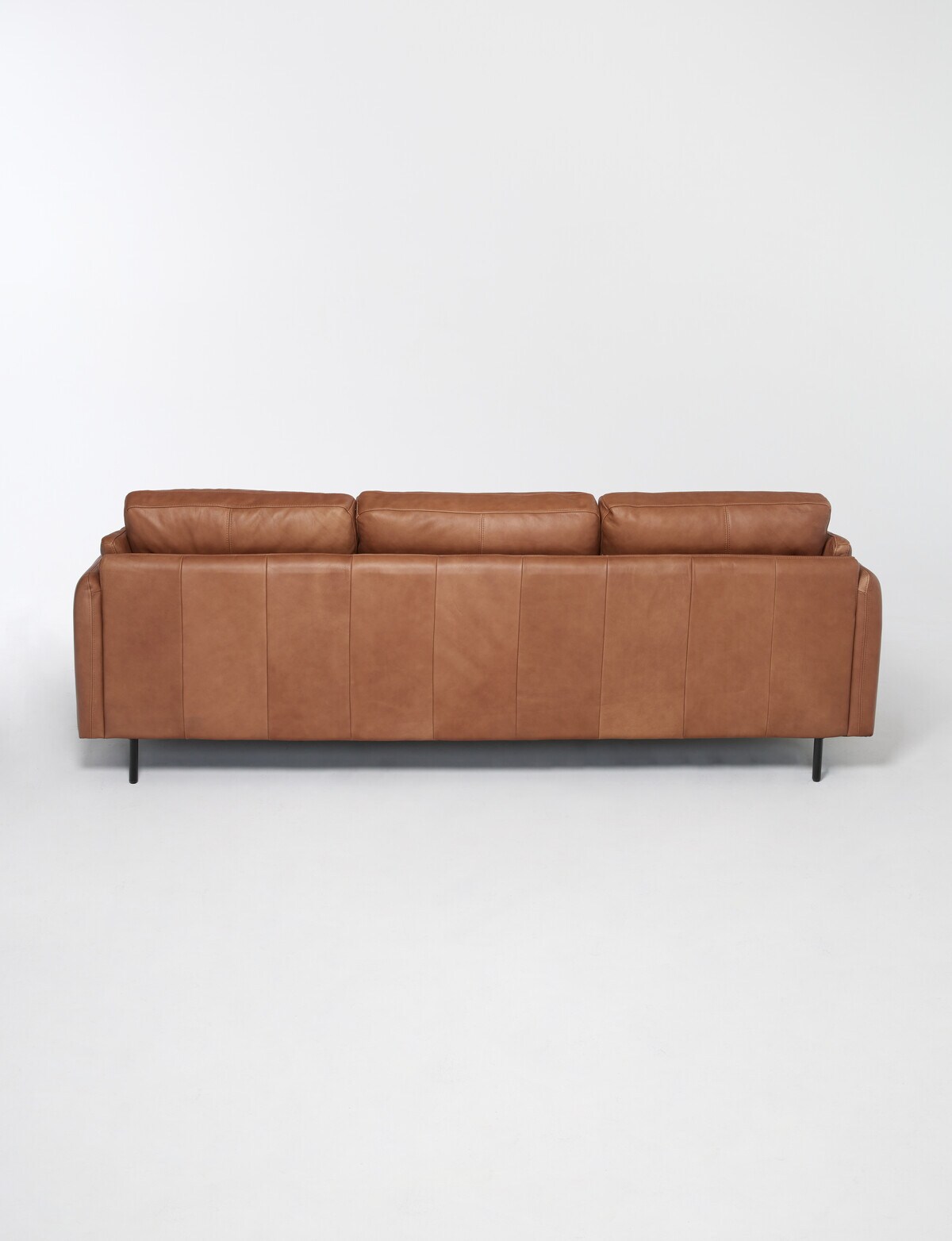 LUCA Furniture Rio Leather 3 Seater Sofa - Sofas