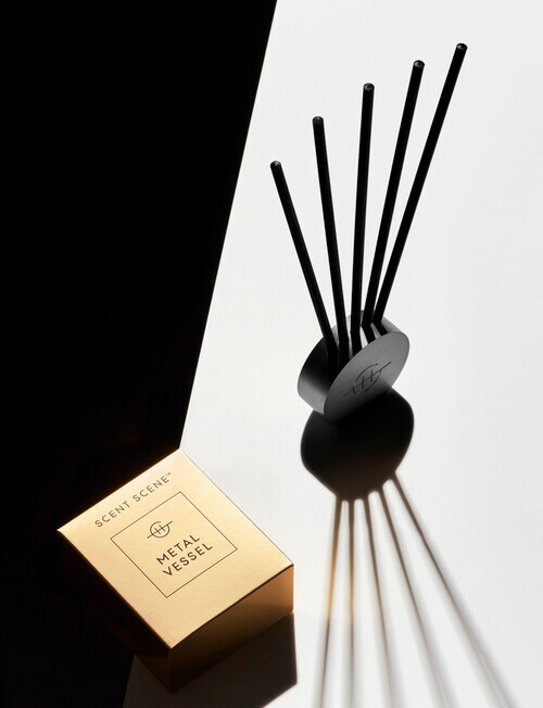 Glasshouse Fragrances Scent Scene Metal Vessel, Black - Candles & Home ...