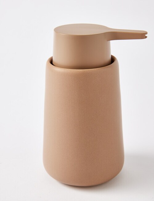 Salt&Pepper Lyon Soap Dispenser, Sand - Bathroom Accessories