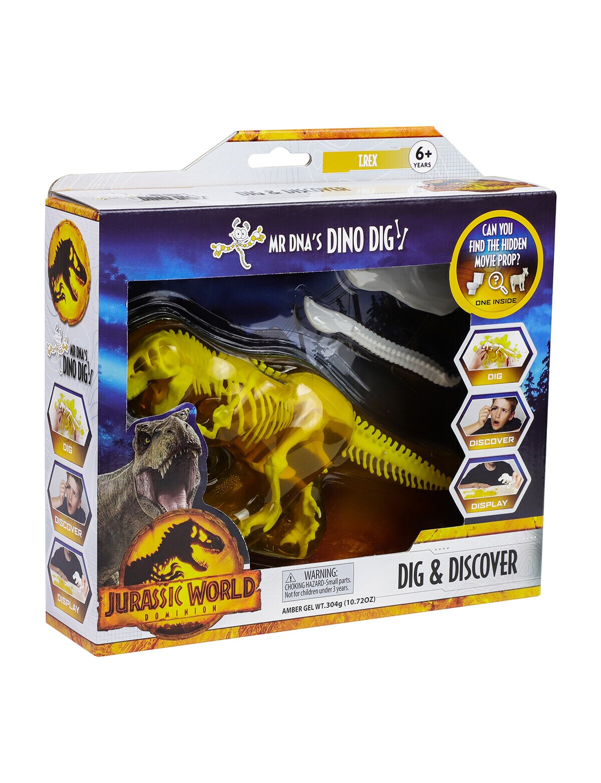 JW Slime Jurassic Dominion Mr. DNA'S Dino Dig, Assorted - Science ...