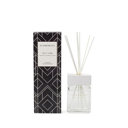 Salt&Pepper Wanderlust Diffuser, New York, 180ml - Candles & Home Fragrance