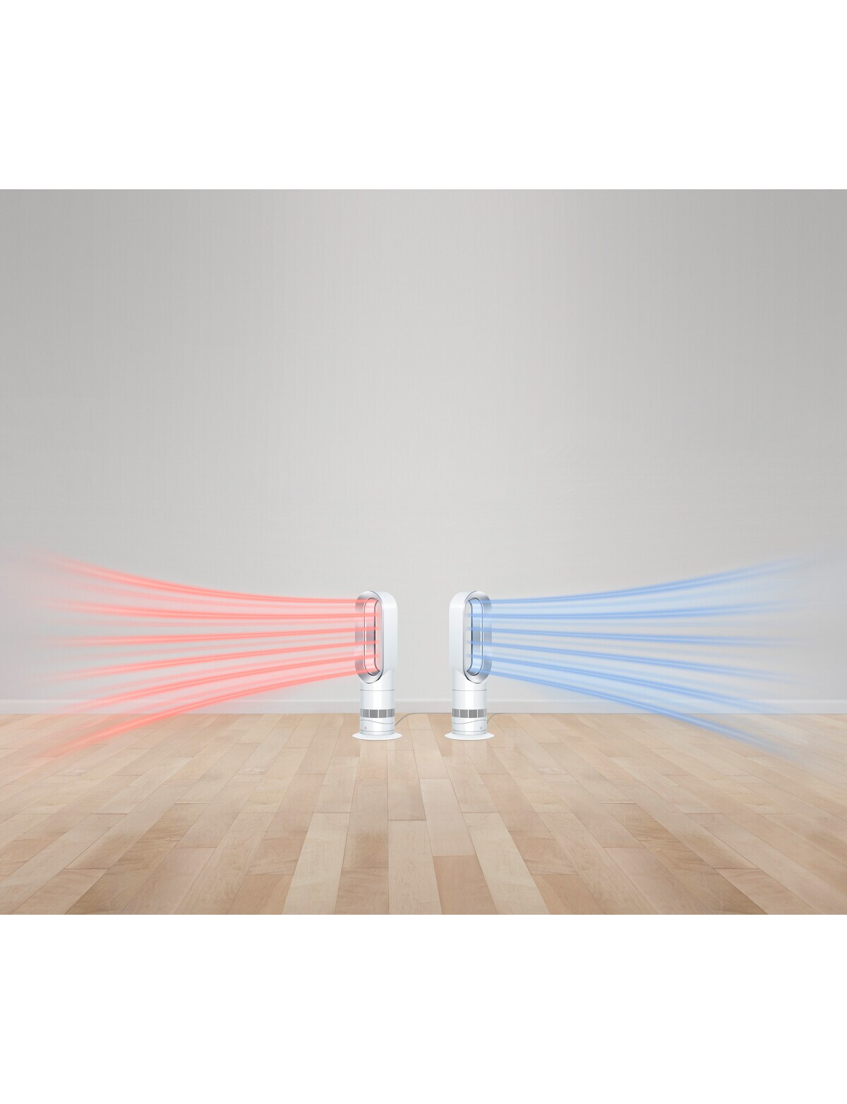 Dyson AM09 Hot+Cool Jet Focus Fan Heater, 464812-01 - Heaters