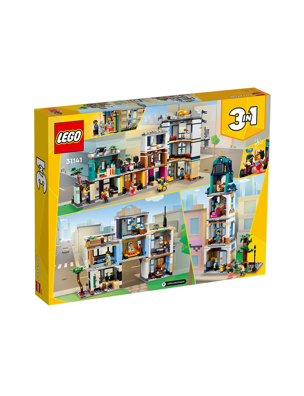 LEGO Creator 3-in-1 Main Street, 31141 - Lego & Construction