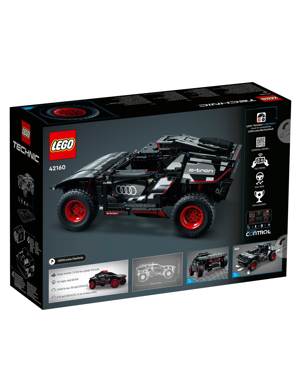 LEGO Technic Audi RS Q e-tron, 42160 - Lego & Construction