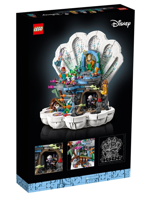 LEGO Disney Princess The Little Mermaid Royal Clam Shell, 43225 - Lego ...