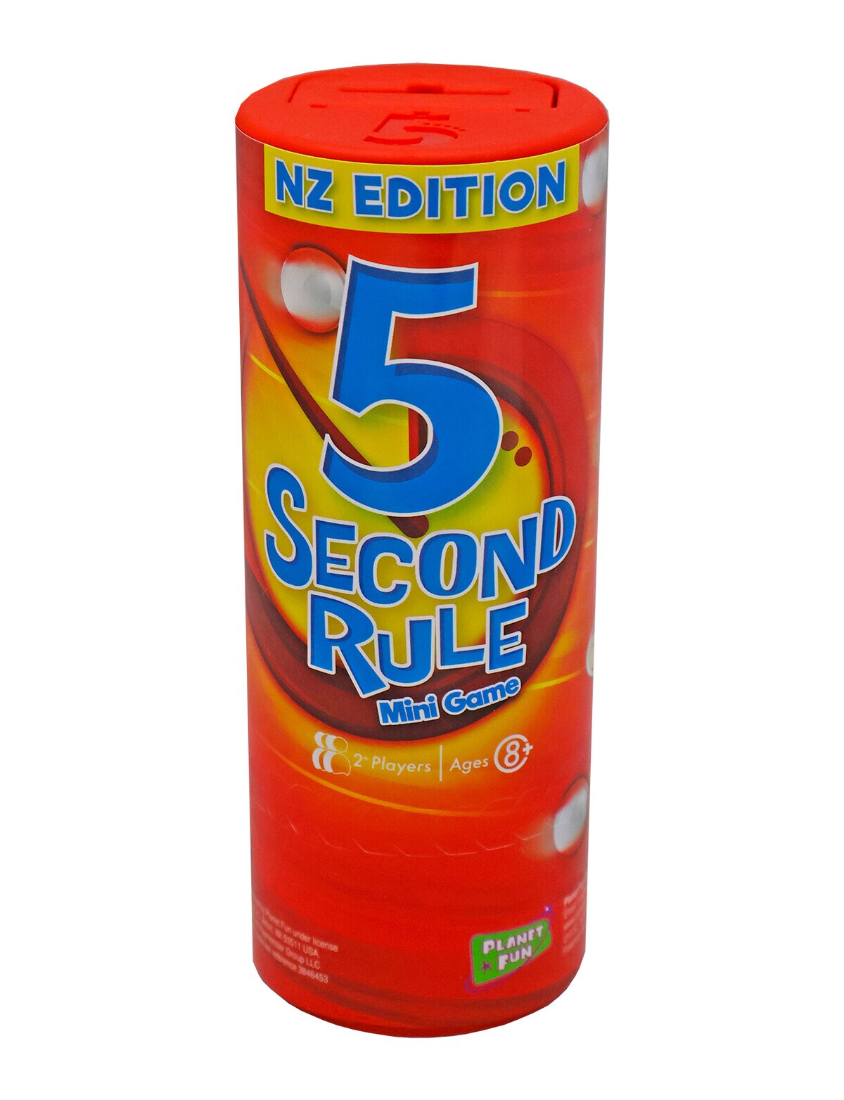 Games 5 Second Rule Mini Tube - Games, Cards & Puzzles