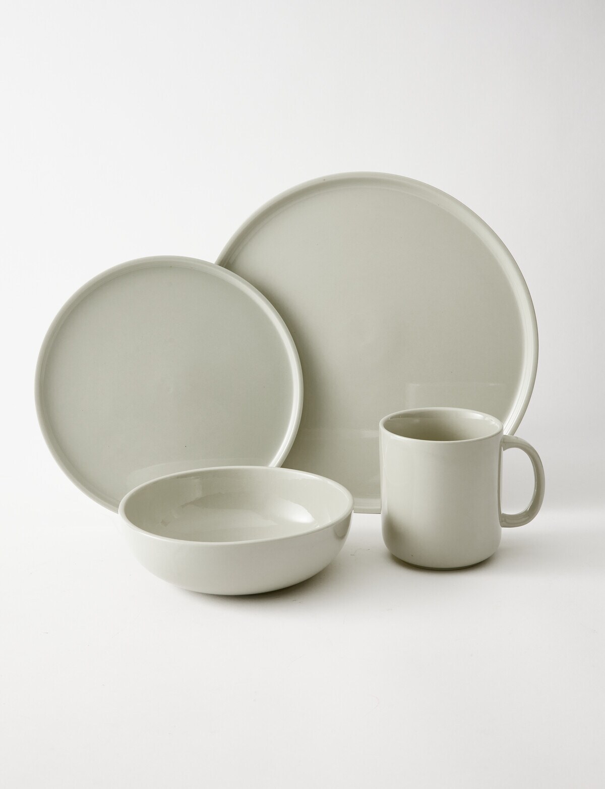 Robert Gordon Covet Dinner Bowl, 15cm, Light Grey - Dinnerware