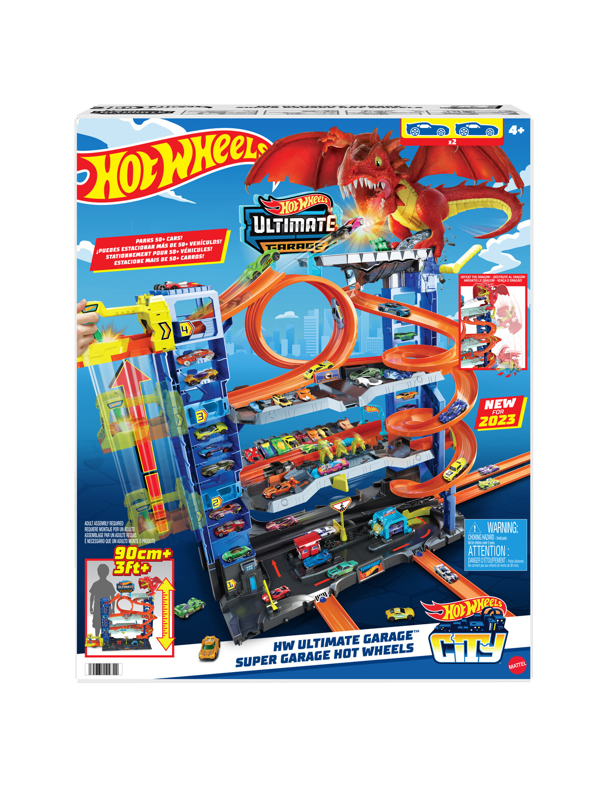 Hot Wheels City Ultimate Garage 2023 - Cars, Trucks & Remote Control