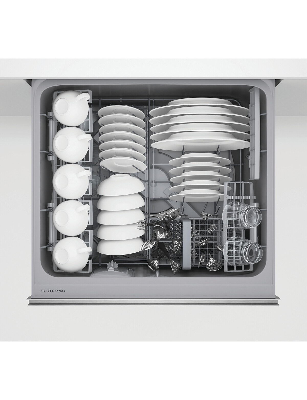 Fisher & Paykel Built-under Double DishDrawer, DD60D2NX9 - Dishwashers