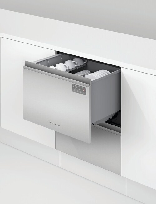 Fisher & Paykel Built-under Double DishDrawer, DD60D2NX9 - Dishwashers
