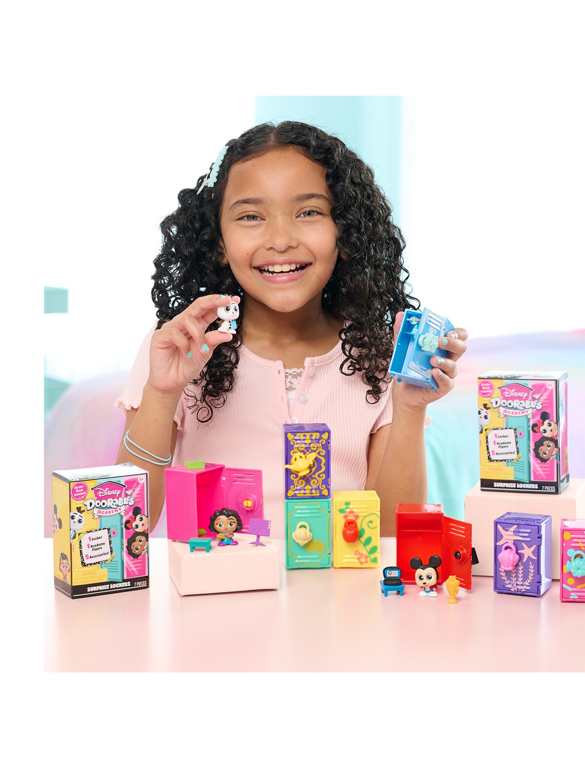 Disney Doorables Academy Surprise Locker, Assorted - Action Figures