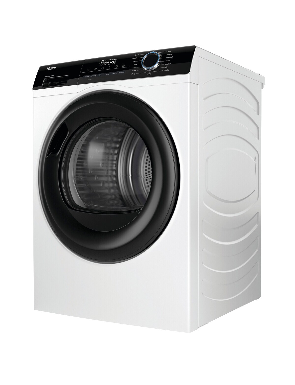 Haier 8kg Heat Pump Dryer, White, HDHP80AW1 - Washing Machines & Dryers
