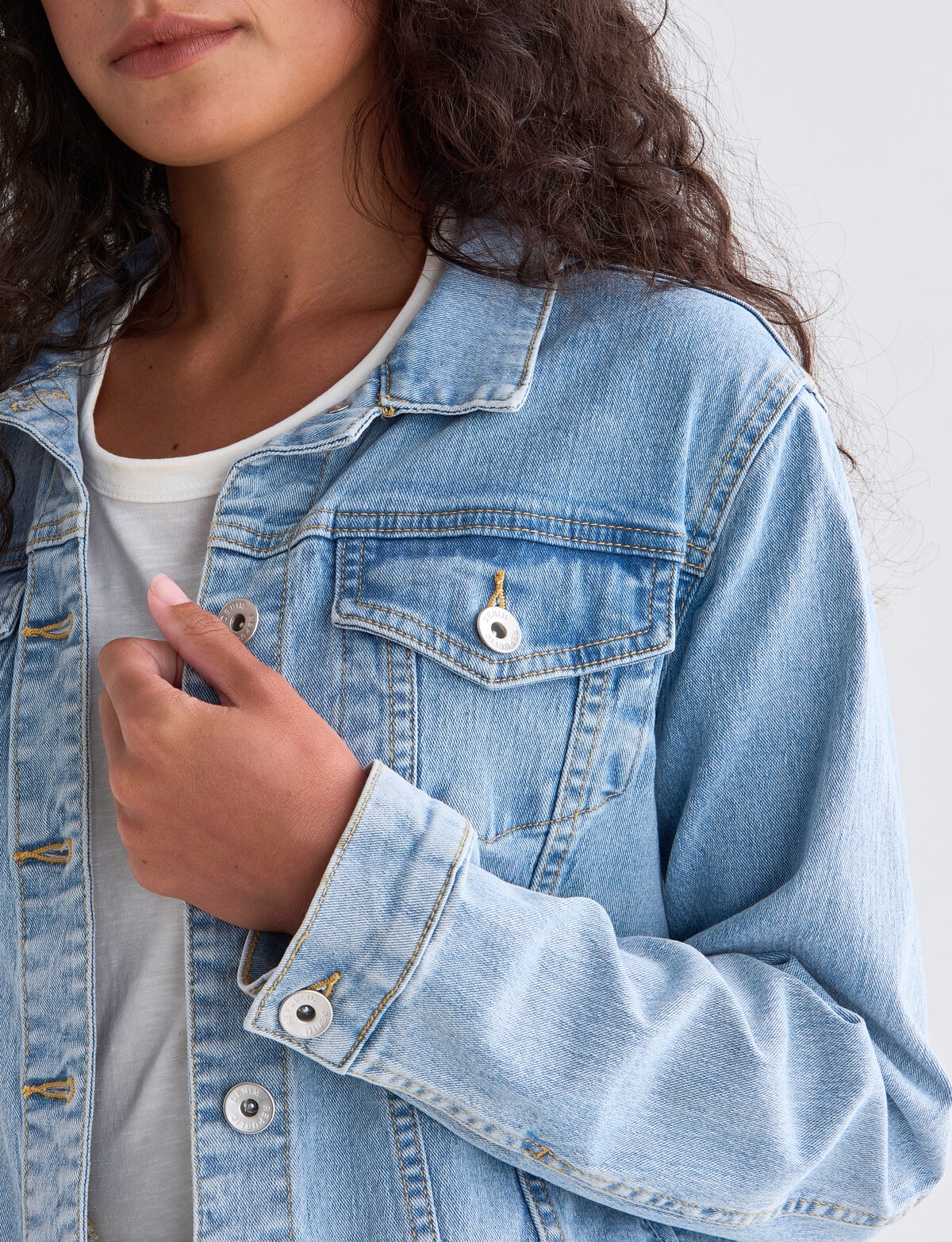 Denim Republic Denim Jacket, Light Blue - Coats & Jackets