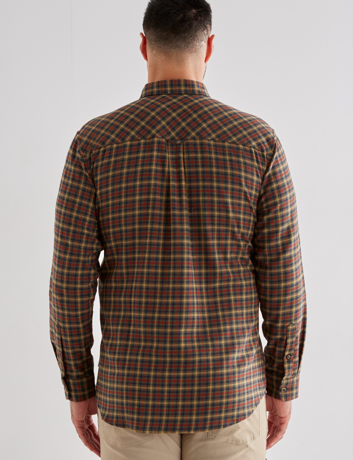 Kauri Trail Hunter Long Sleeve Shirt, Khaki - Casual Shirts