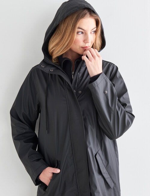 Zest Longline Jacket, Black - Coats & Jackets