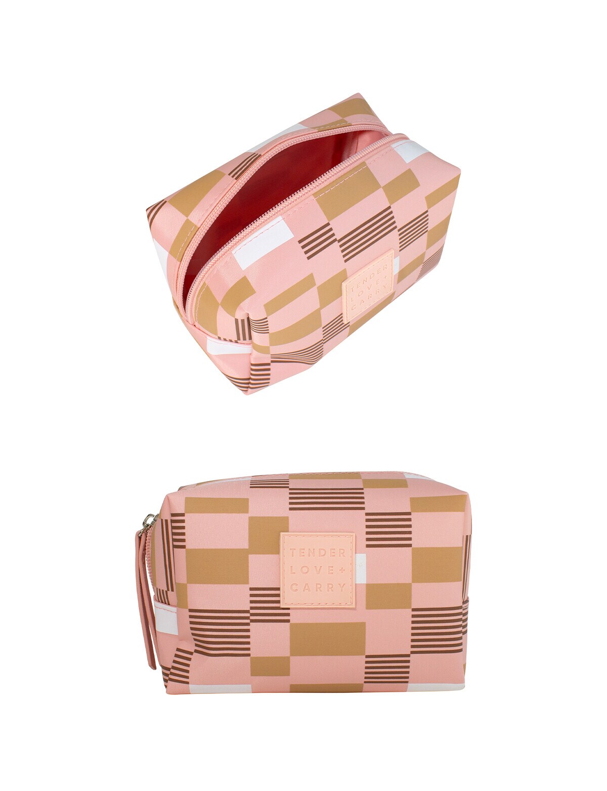 Tender Love + Carry Parcel, Loom Mocha - Makeup Bags & Storage