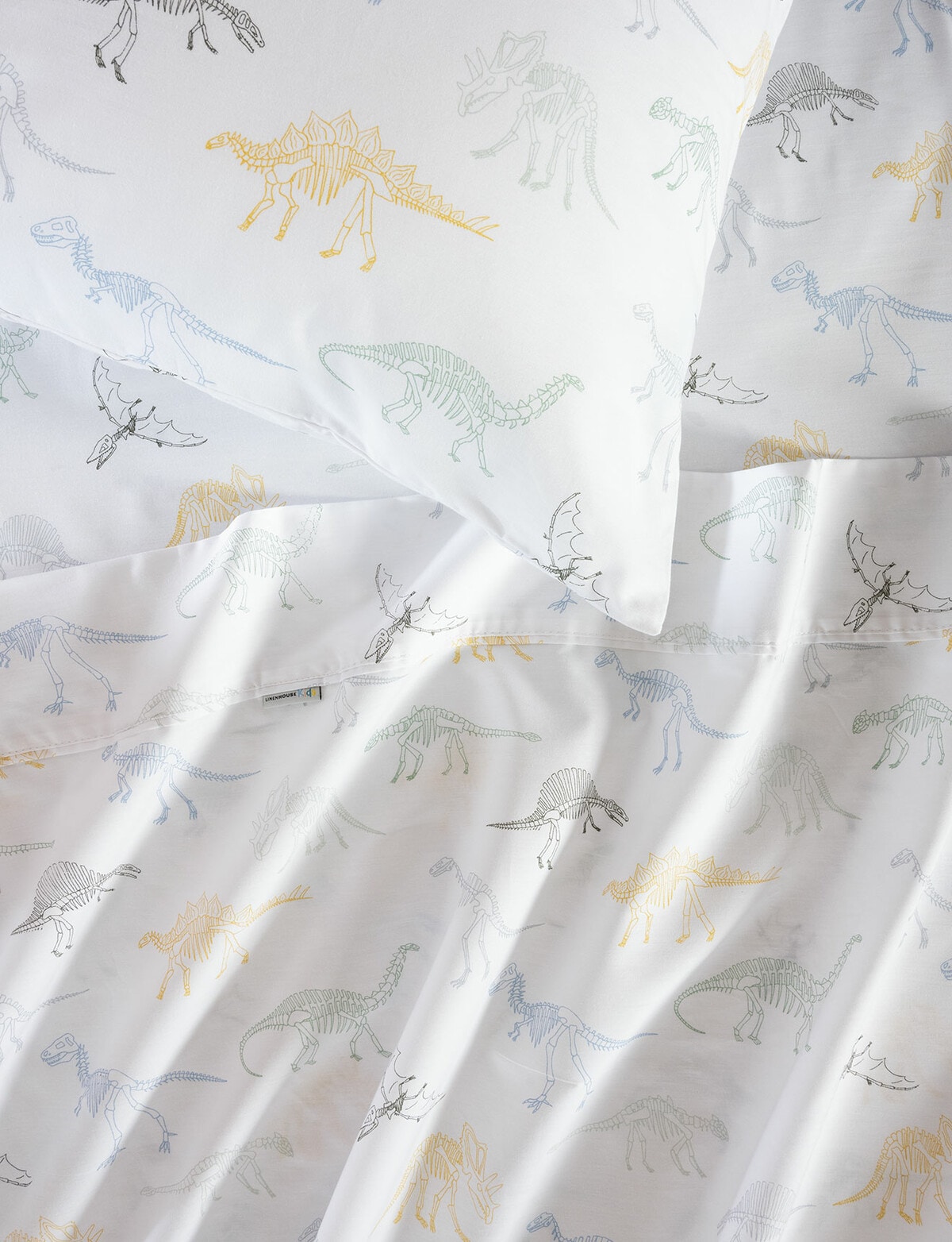 Linen House Kids Dinosnore Sheet Set - Bed Sheets & Pillowcases