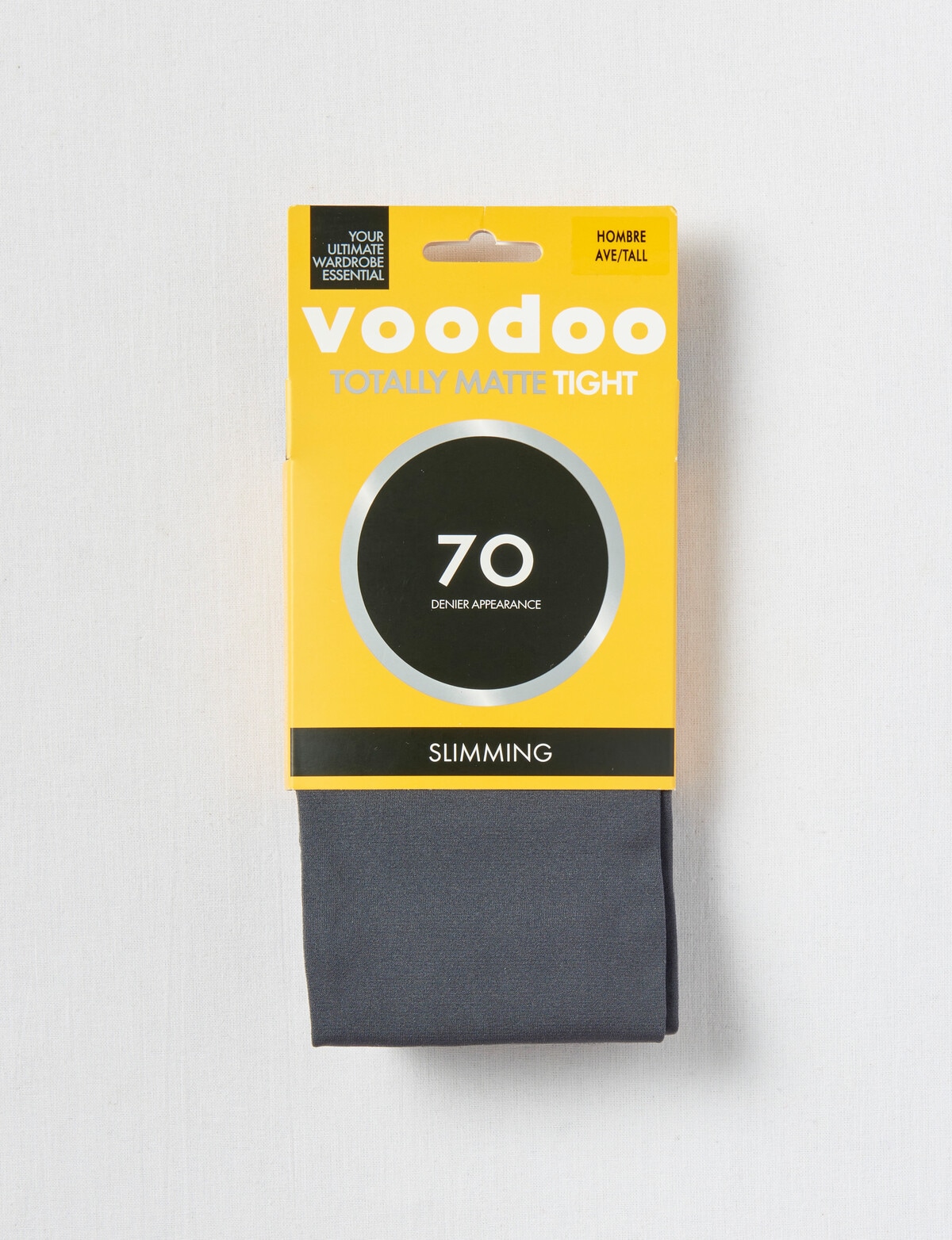 Voodoo Totally Matte Slim Tight, 70D, Hombre - Hosiery