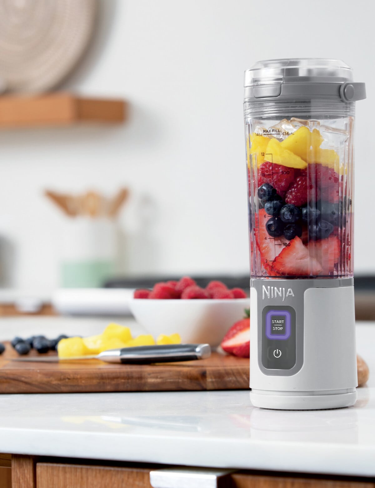 Ninja Blast Portable Blender, White, BC100WH - Food Processors, Mixers ...