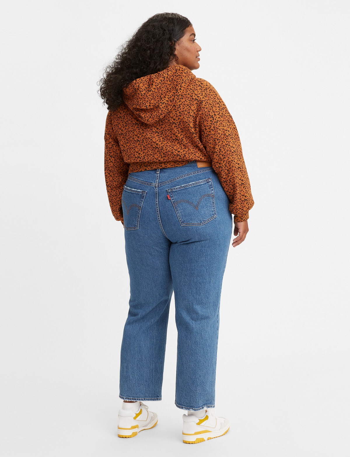 Levis Jazz Pop Ribcage Straight Ankle Denim Jean, Blue - Jeans, Pants ...