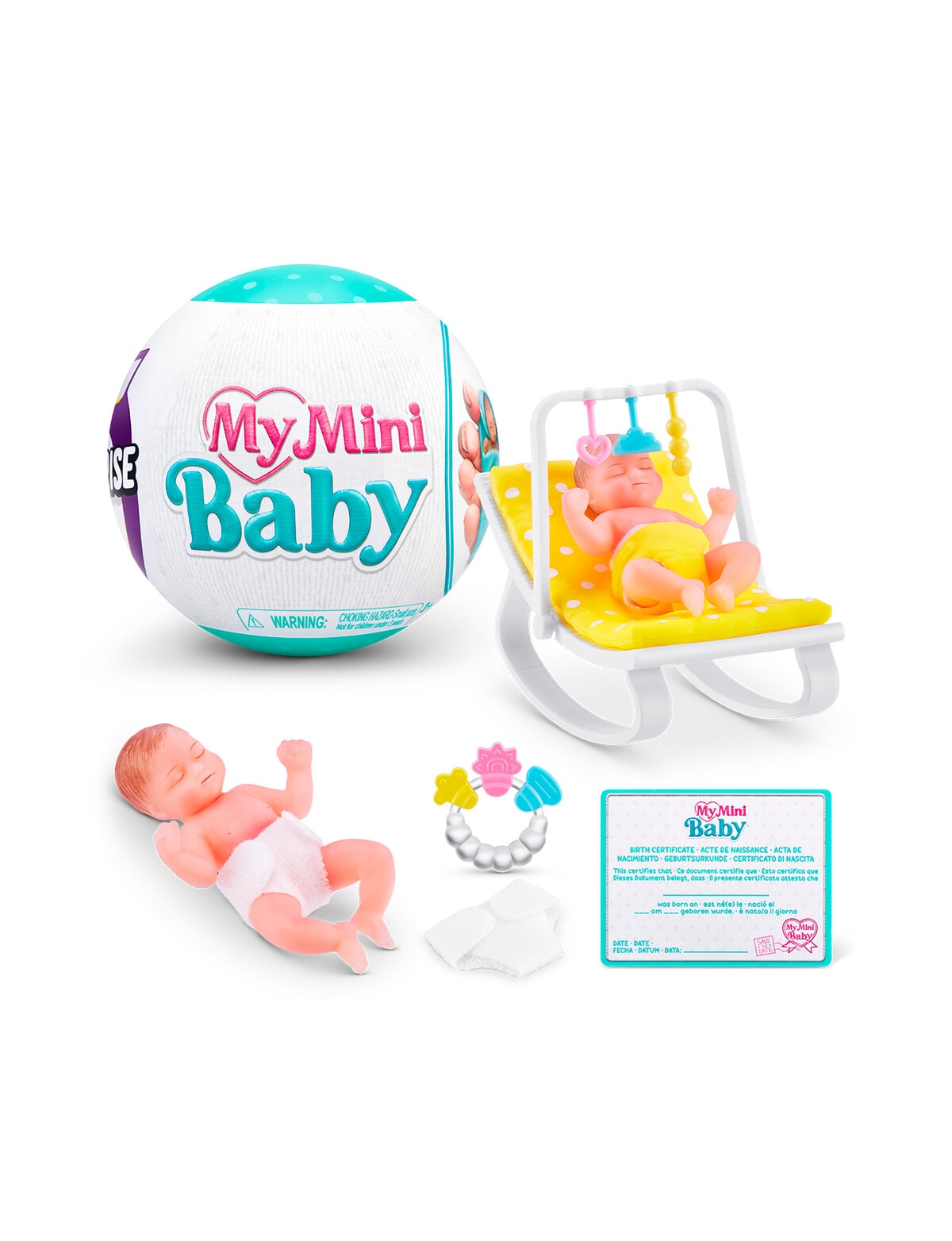 5 Surprise My Mini Baby Doll, Series 1, Assorted - Dolls & Accessories