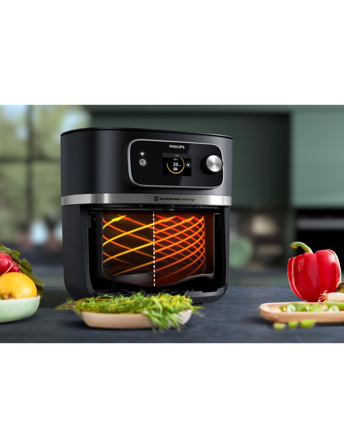 Philips XXXL Connected with Probe Air Fryer, HD9880/90 - Air Fryers