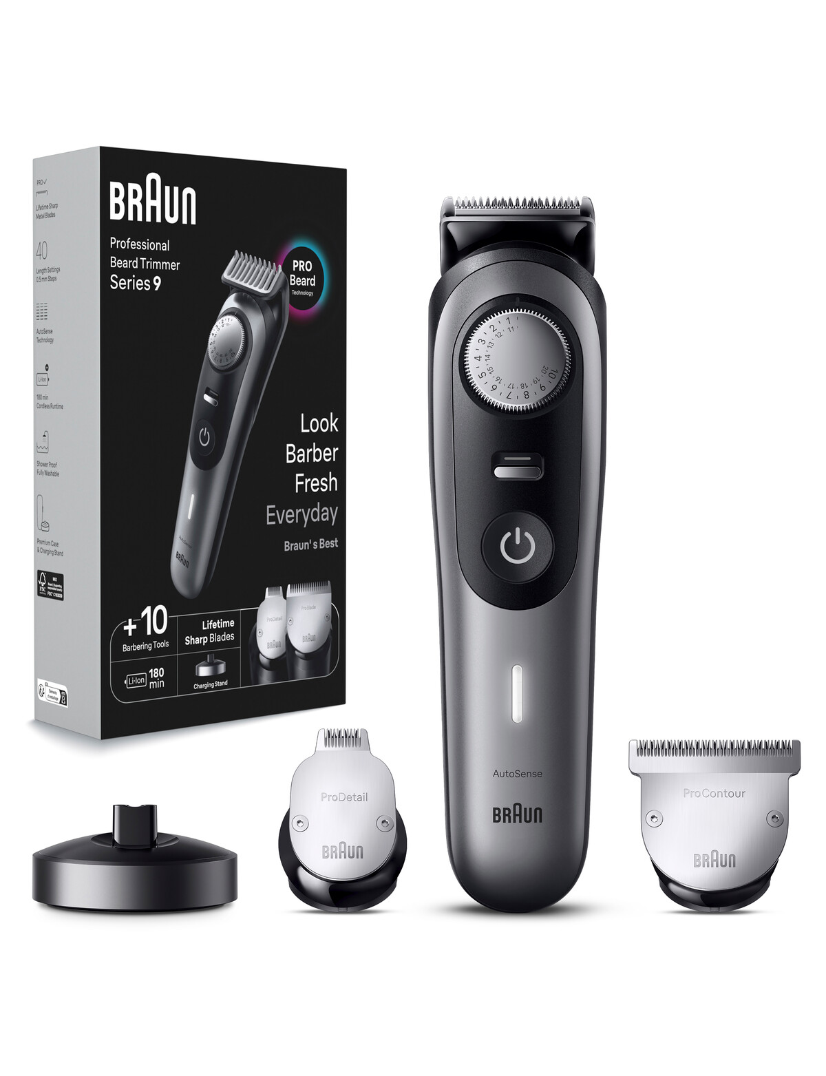 Braun Beard Trimmer, BT9420 - Men's Shaving & Grooming